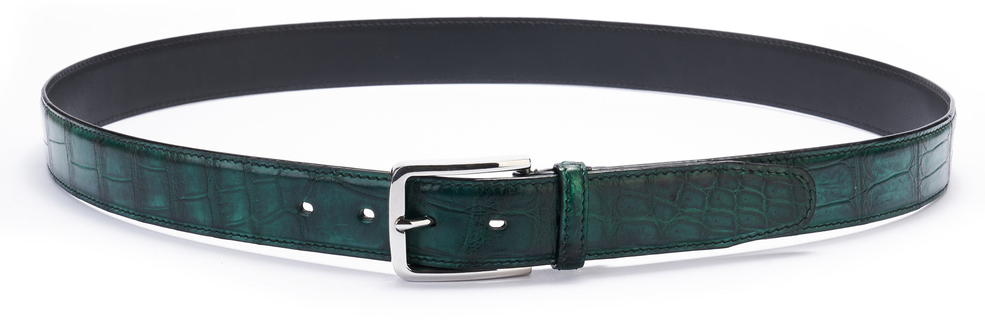 Green Leather Belts For Men and Women- Distinctive. Naturally Bold.